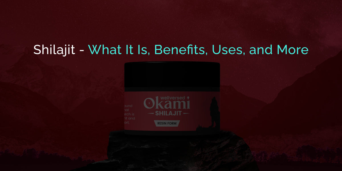 Shilajit - What It Is, Benefits, Uses, and More — Wellversed