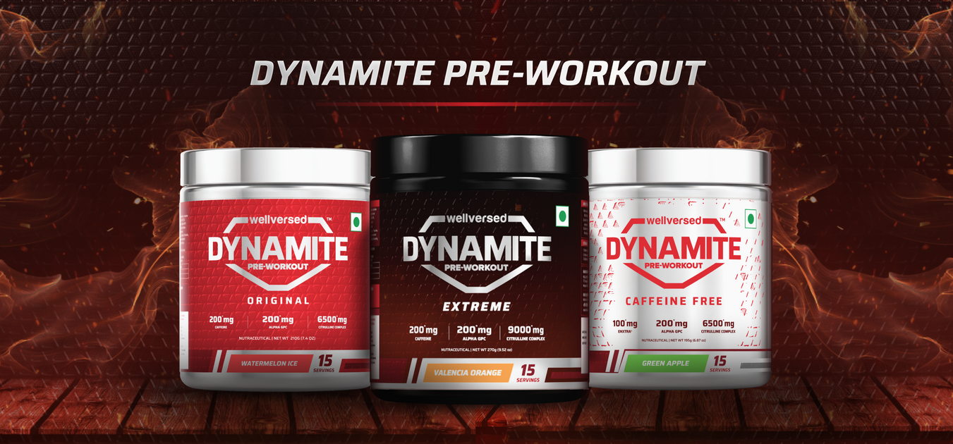 Dynamite Pre-Workout Online - Wellversed