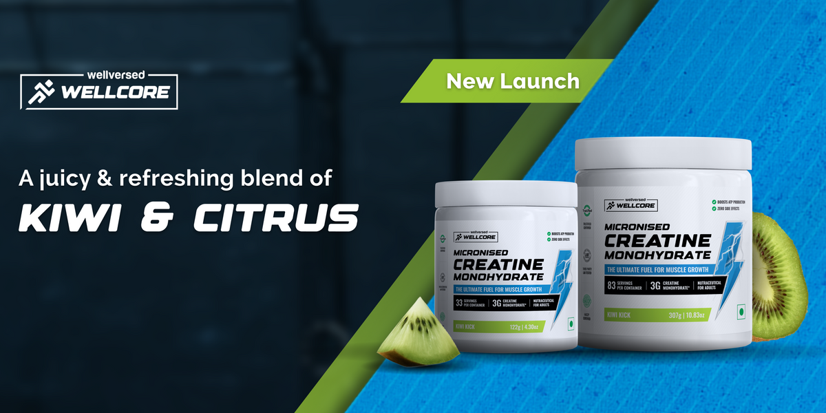 Buy Flavoured Creatine Monohydrate Online in India — Wellversed