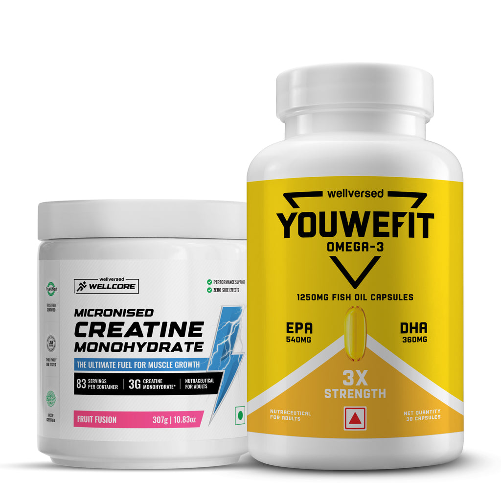 Buy Flavoured Creatine Monohydrate Online in India — Wellversed