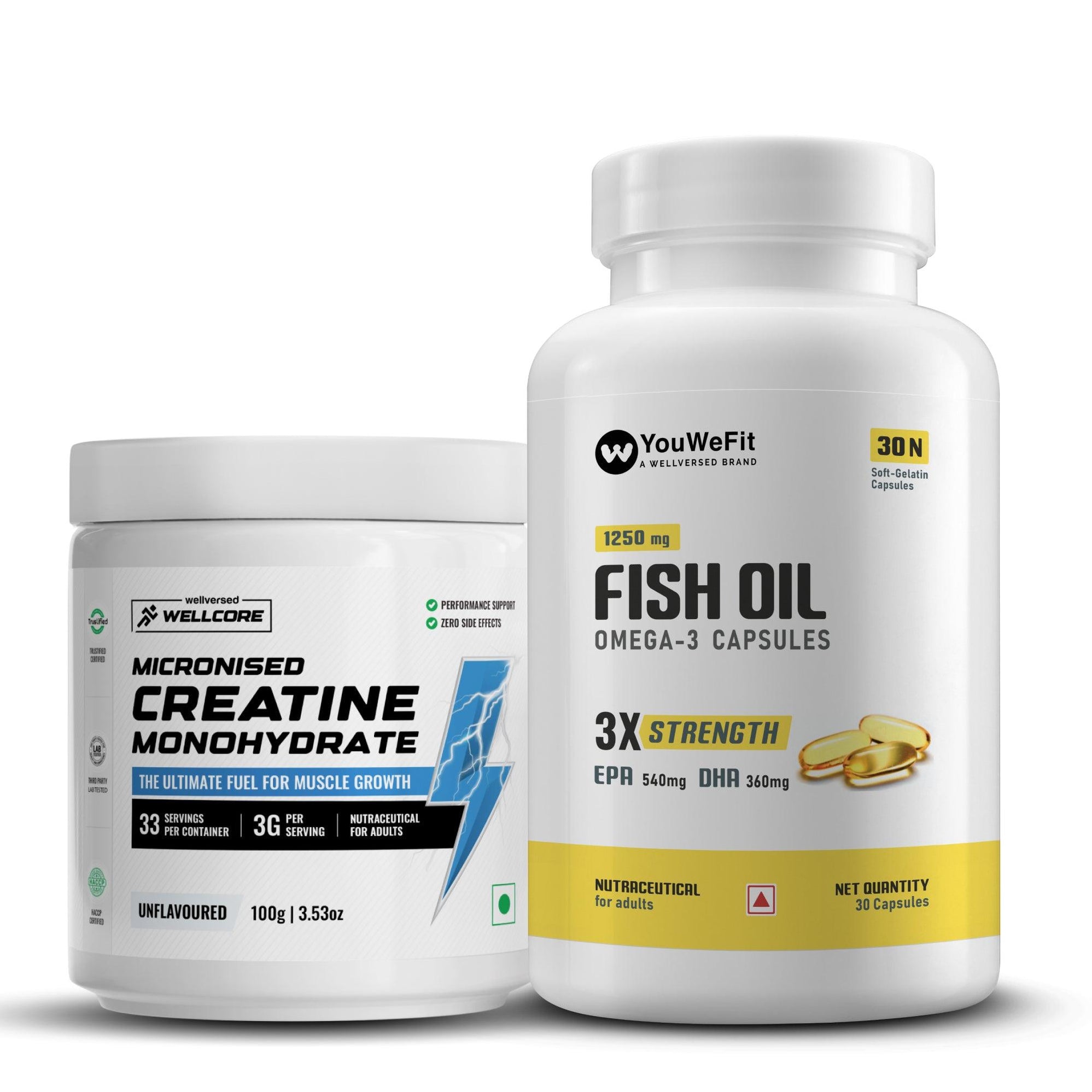 YouWeFit Whey Protein & Omega-3 Fish Oil Online - Wellversed