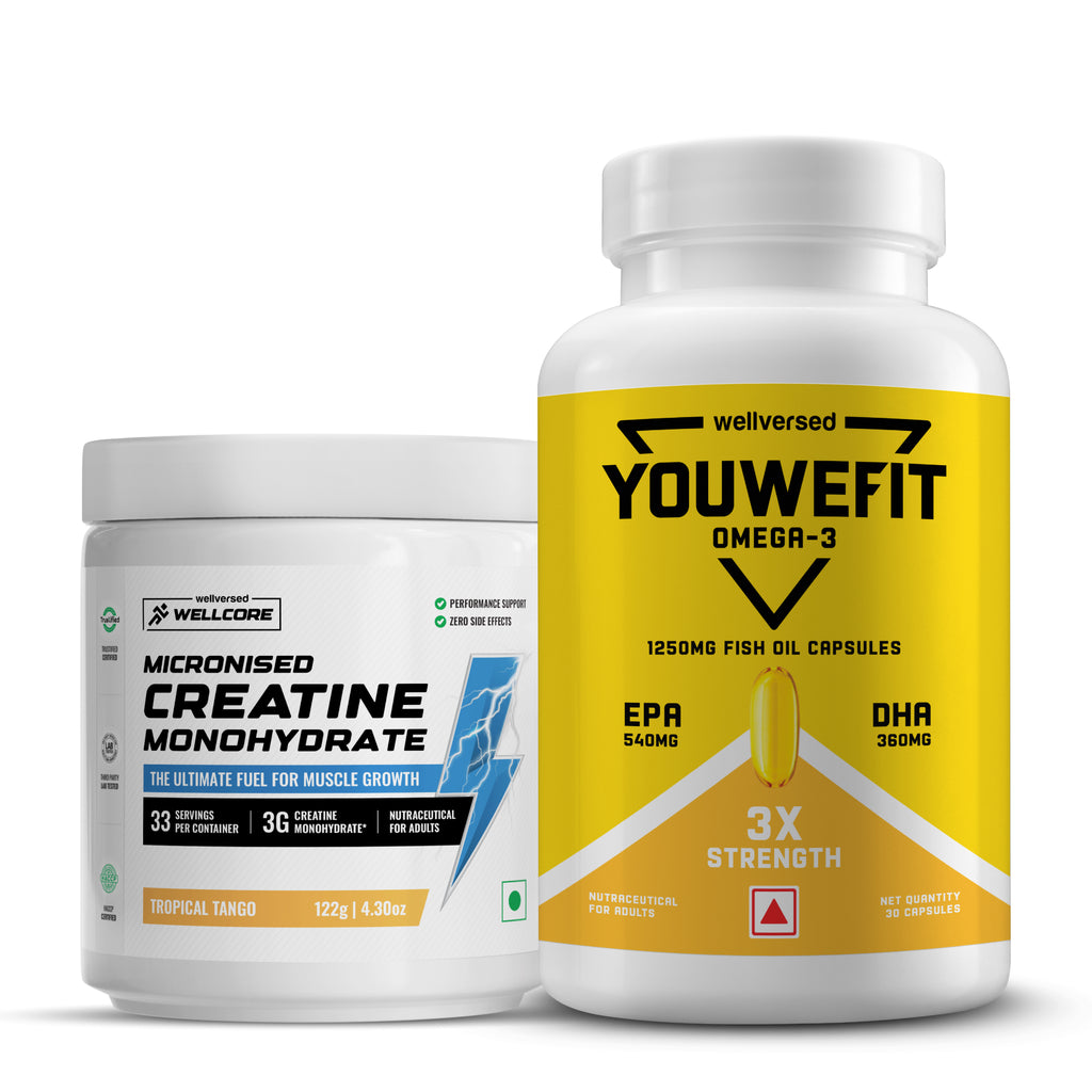 Buy Best Omega-3 Capsules Online in India — Wellversed