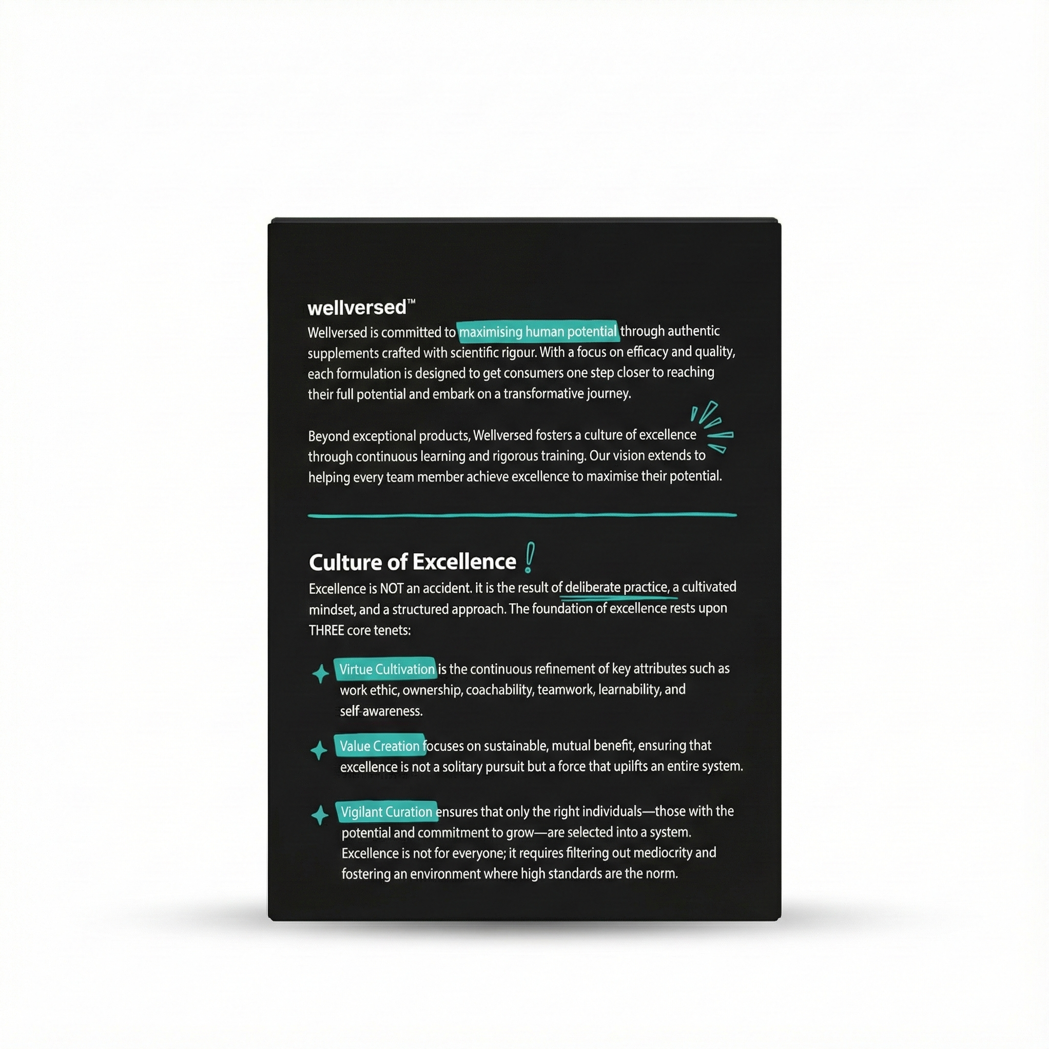 Wellversed Learning Cards – Daily Tools for Athletic Mindset & Self-Mastery