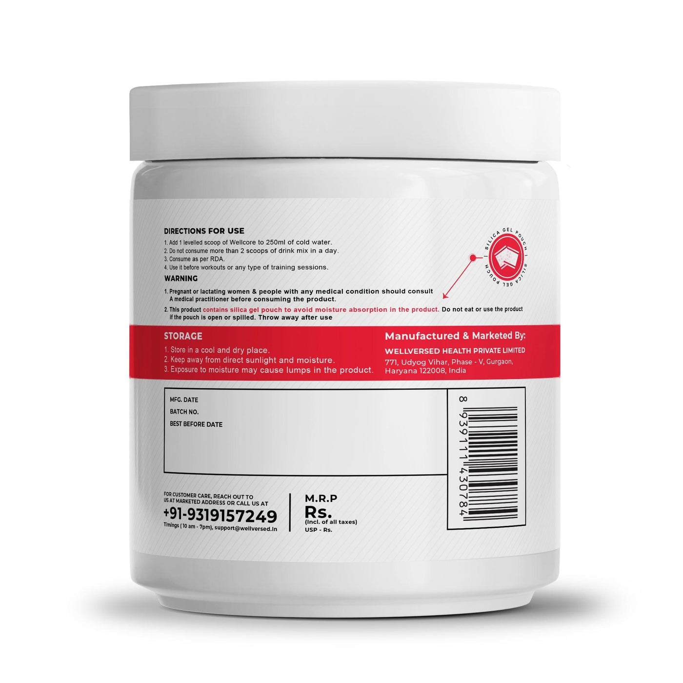 Buy Wellcore Beast Mode Pre-Workout Supplement (210g, 15 Servings ...