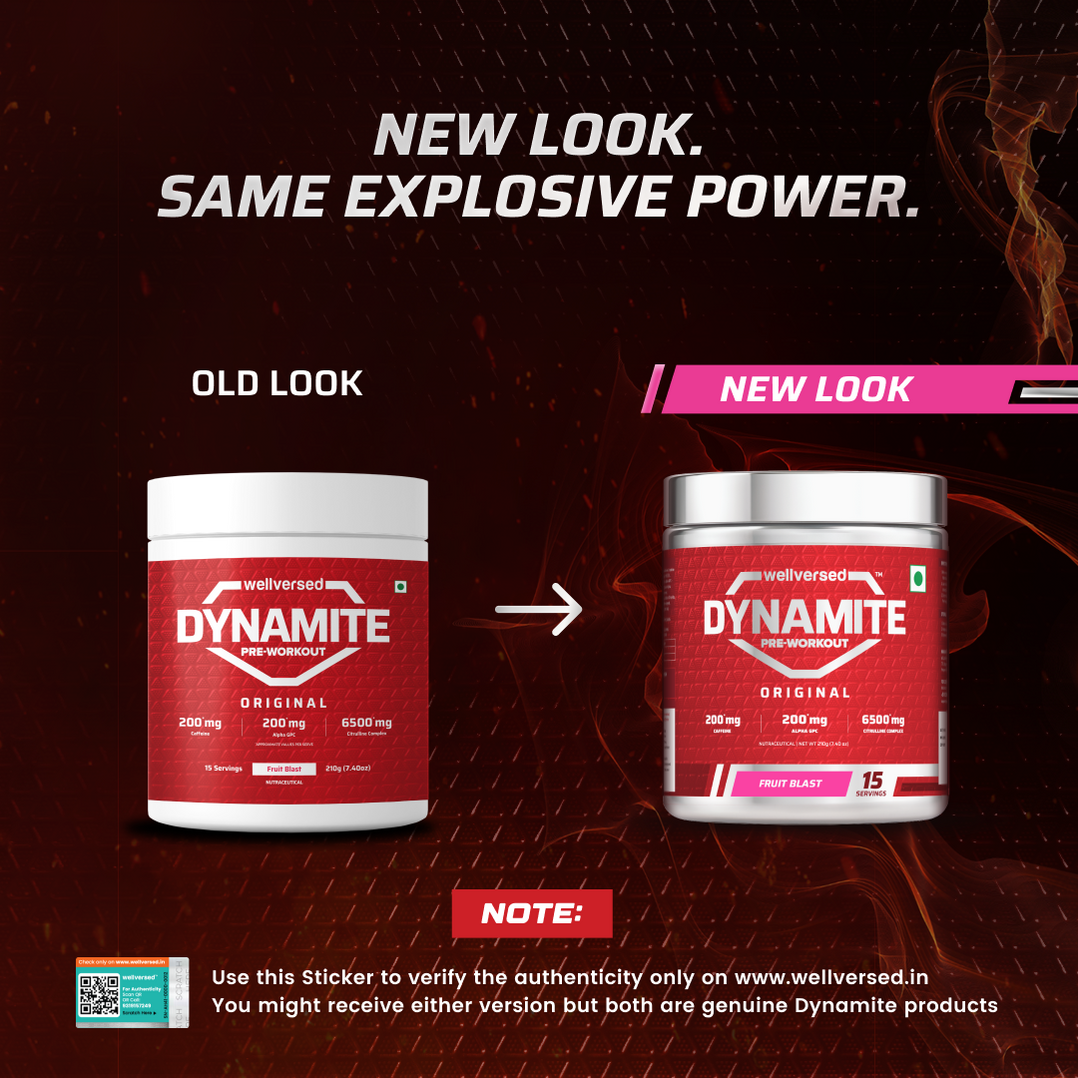 Buy Dynamite Pre-Workout (210g, 15 Servings) | Fruit Blast for Maximum ...