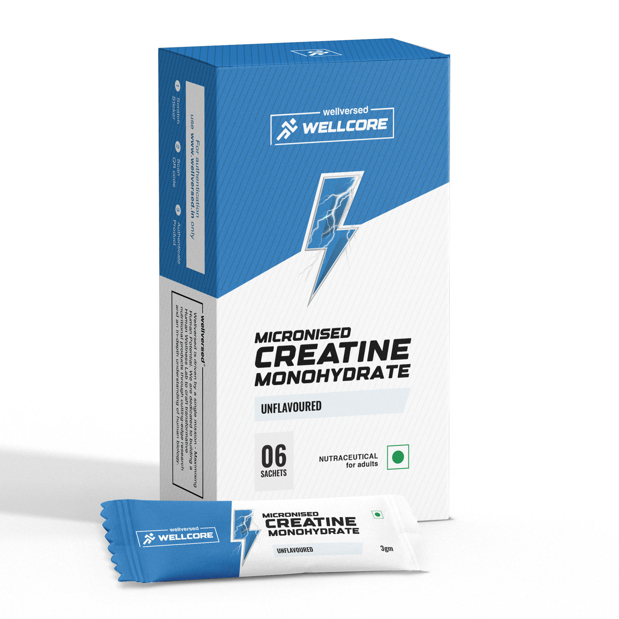 Wellcore - Pure Micronised Creatine Monohydrate Online| Wellversed