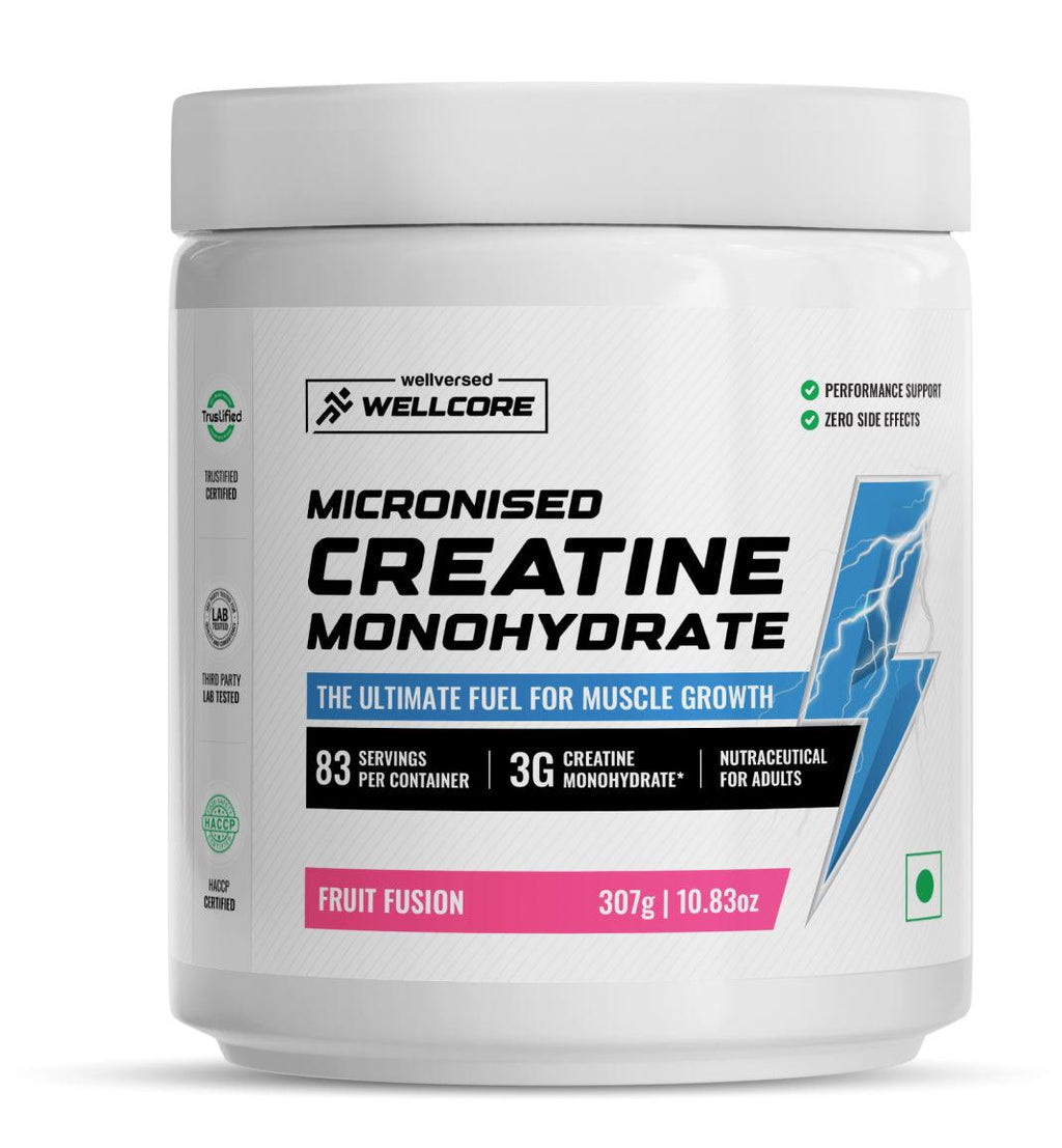 Buy Best Creatine Monohydrate Supplement Online in India | Wellversed