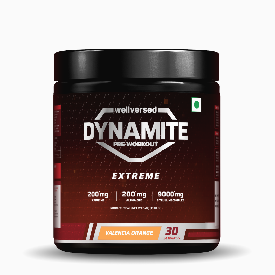 Dynamite Pre-Workout EXTREME (540g, 30 Servings) | Valencia Orange — Wellversed