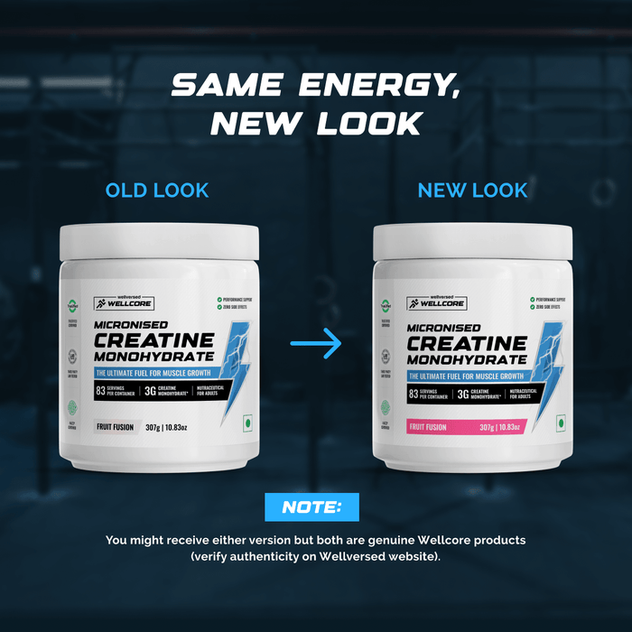 Wellcore - Pure Micronised Creatine Monohydrate (307g, 83 Servings) Fr ...