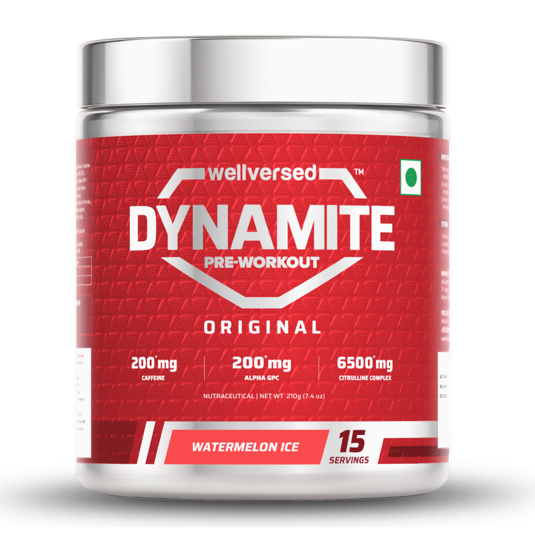 Dynamite Pre-Workout (210g, 15 Servings) | Watermelon Ice — Wellversed